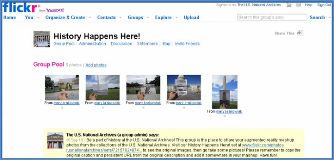 See History in Your Reality: A New Flickr Photo Project! – NARAtions